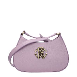 Roberto Cavalli Roberto Cavaldi Femmes Sacs &agrave; bandouli&egrave;re Cuir Rose/Lilas