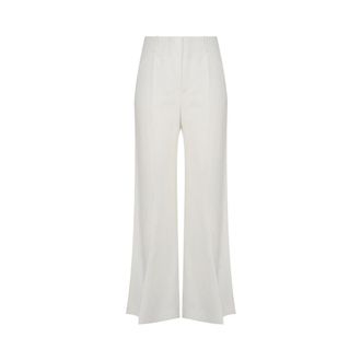 Chlo&eacute; Elevate Wide Leg Hosen - - Trousers - Damen - Wei&szlig; - XS