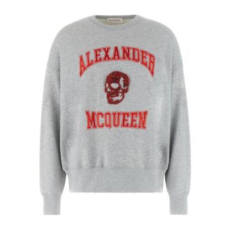 Alexander McQueen Herren, Sweatshirts & Hoodies, Grau, XSGr&ouml;&szlig;e