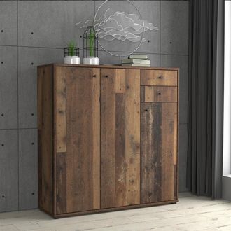 Möbelando Kommode Beistellschrank Anrichte Standschrank Holzschrank Schrank Tembi I Old Wood Vintage