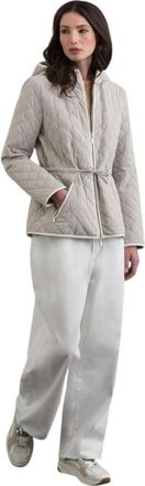 Moorer Femme, Vestes, Beige, Taille: 40 FR Ribeya Jacket