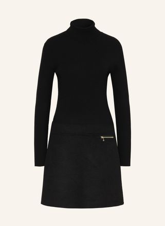 Riani Riani Kleid Im Materialmix schwarz