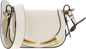 Roberto Cavalli Fang Bang Leder-Umh&auml;ngetasche - - Bags - Damen - Wei&szlig; - ONE SIZE