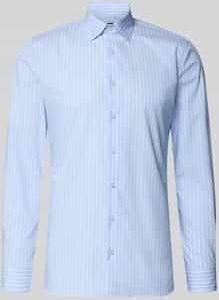 Olymp No. 6 Super Slim Fit Business-Hemd mit Kentkragen