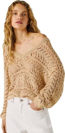 Pepe Jeans London Femme, Pulls, Beige, Taille: 40 FR Jersey Kiana