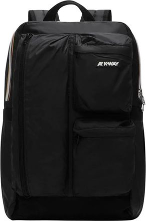 K-Way unisex, Sacs, Noir, Taille: ONE Size Sac &agrave; Dos Compact en Nylon pour Voyages en Ville