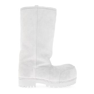 Balenciaga Alaska Fur High Boot - - Shoes - Damen - Blau - 39 EU