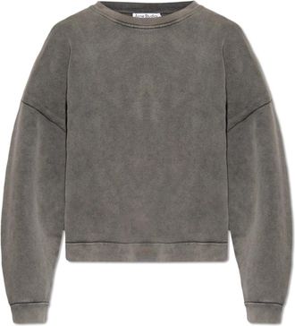 Acne Studios Crewneck Sweatshirt - - Sweatshirts & Hoodies - Herren - Grau - L/XL