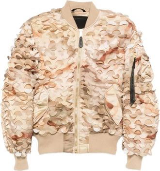 Alpha Industries Homme, Vestes, Beige, Taille: L Ma-1 Ulcans Flight