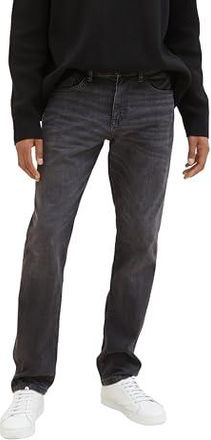 Tom Tailor 1042340 Jean Josh Regular Slim, 10250-used Dark Stone Black Denim, 33W / 32L Homme
