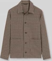 HUGO BOSS Relaxed Fit Overshirt aus Schurwoll-Baumwoll-Mix Modell C-Carper-OS-2pp-264