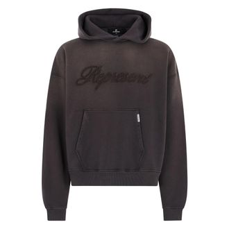 Represent Hoodie mit Stickerei - - Sweatshirts & Hoodies - Herren - Grau - L