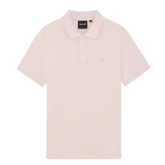 Lyle & Scott Superfeines Baumwoll-Poloshirt - - Tops - Herren - Rosa - L