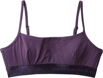 Benetton Damen Reggiseno 3OP81R01G Funktionsunterwäsche, Viola, L