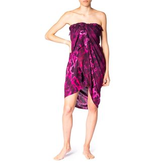 Panasiam tiedye Sarong purple