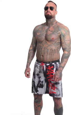 Yakuza Herren Horned FU Badeshorts