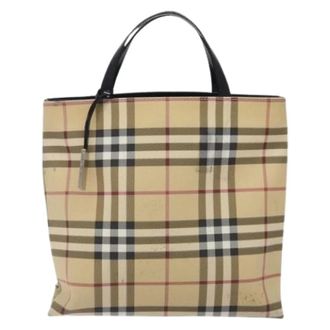 Burberry Pre-owned Canvas Tote - - Pre-owned - Damen - Beige - ONE SIZE