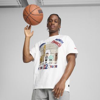 Puma Paris Pardon My French T-Shirt Herren, Kleidung, Wei&szlig;, XXL