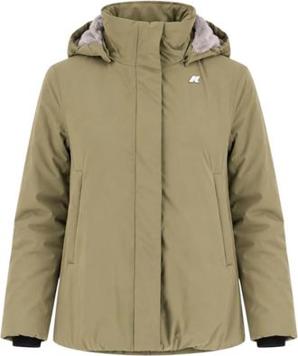 K-Way Marlette Twill - Femme - Vestes - Vert - Taille: 36 FR