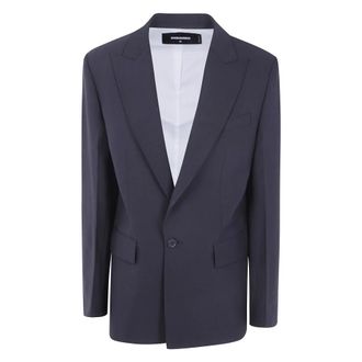 Dsquared2 Damen, Jacken, Schwarzk, LGr&ouml;&szlig;e