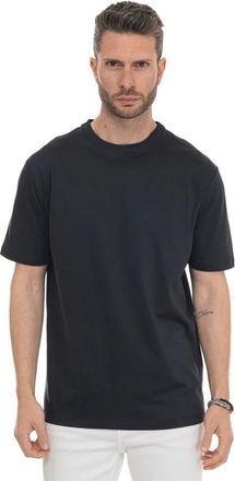 Kiton Homme, Tops, Bleu, Taille: 3XL T-shirt &agrave; manches courtes et col rond