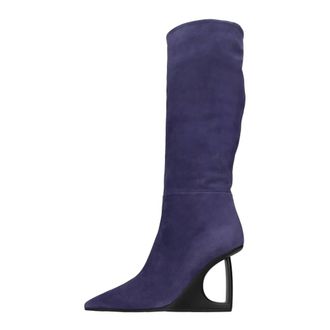 Vic Mati&eacute; Femme, Chaussures, Bleu, Taille: 38 EU Heeled Bottes