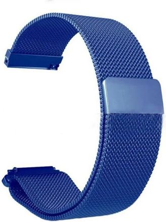 Generic Uhrenarmbänder 12mm-22mm Ultradünnes Voll-Edelstahl-Schnellverschluss-Mesh-Armband Männer Frauen Magnetisches Smart-Armband mit Werkzeug