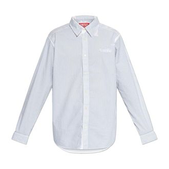 Diesel Homme, Chemises, Bleu, Taille: XL S-Simply-Qmbz Shirt