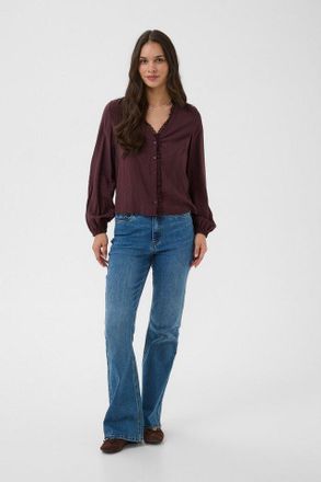 Kaffe Langarmbluse Bluse langarm KAsollie