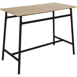 The Home Deco Factory Table mange debout en bois et m&eacute;tal Loka