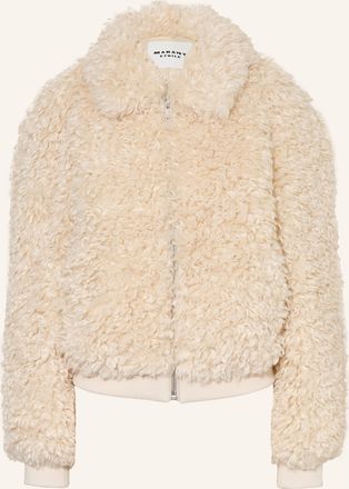 Isabel Marant Marant &Eacute;toile Kunstfell-Jacke Tayma weiss