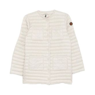 Save The Duck Femme, Vestes, Beige, Taille: 42 FR Elisa Trench Coat