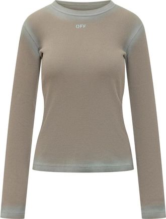 Off-white Femme, Tops, Multicolore, Taille: 40 FR Haut &agrave; Manches Longues C&ocirc;tel&eacute;