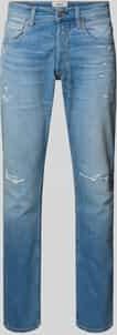 Replay Regular Fit Jeans im Used-Look Modell Grover