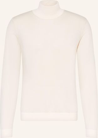 HUGO BOSS Rollkragenpullover Musso weiss