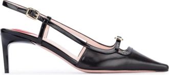 Roger Vivier Femme, Chaussures, Noir, Taille: 36 EU Escarpins Slingback Viv Canard