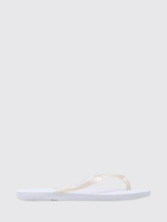 Havaianas Tongs Slim en caoutchouc avec petit talon et logo ton sur ton