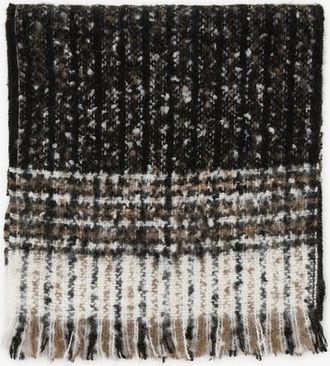 Saison 1865 Echarpe à carreaux