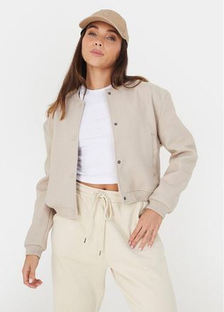 Brave Soul Bomberjacke LJK-WARLIEOAT Beige Straight Fit