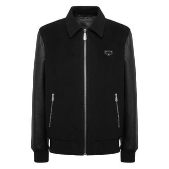 Philipp Plein Composed Coster Zip Jacket - - Jackets - Herren - Schwarzk - 3XL