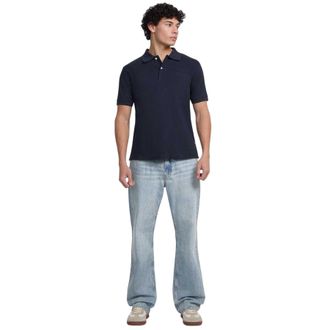 Guess Poloshirt f&uuml;r Herren, kurz&auml;rmlig (Blaugr&uuml;n)
