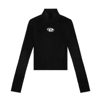 Diesel Donna Top Valari Modische Damenbekleidung - - Knitwear - Damen - Schwarzk - M
