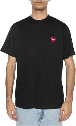 Carhartt Work in Progress Homme, Tops, Noir, Taille: XL T-Chemises