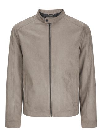 Jack & Jones Male Kunstwildlederjacke Kunstwildlederjacke