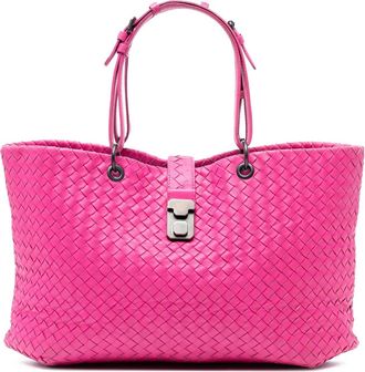 Bottega Veneta Shopper - Large Nappa Intrecciato Capri Tote - Gr. unisize - in Gold - für Damen