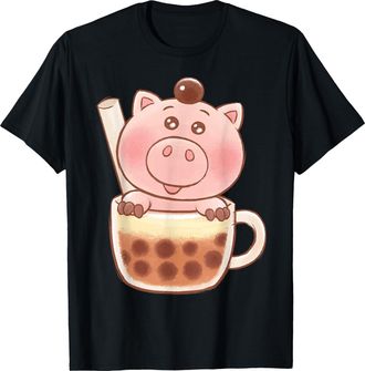 Pixar Disney & Pixars Toy Story Hamm Boba Tea Cute Cozy Cup T-Shirt
