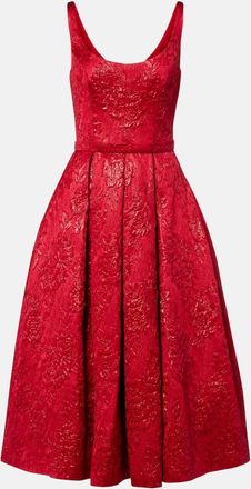 SAFiYAA Midikleid Asher aus Jacquard