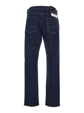 Stone Island Mens Jeans Blue Stretch Denim Cotton