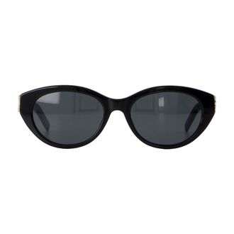 Saint Laurent Womens Sl Sunglasses Black Acetate