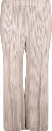 Issey Miyake Femme, Pantalons, Beige, Taille: 40 FR Thicker Bottoms 1
